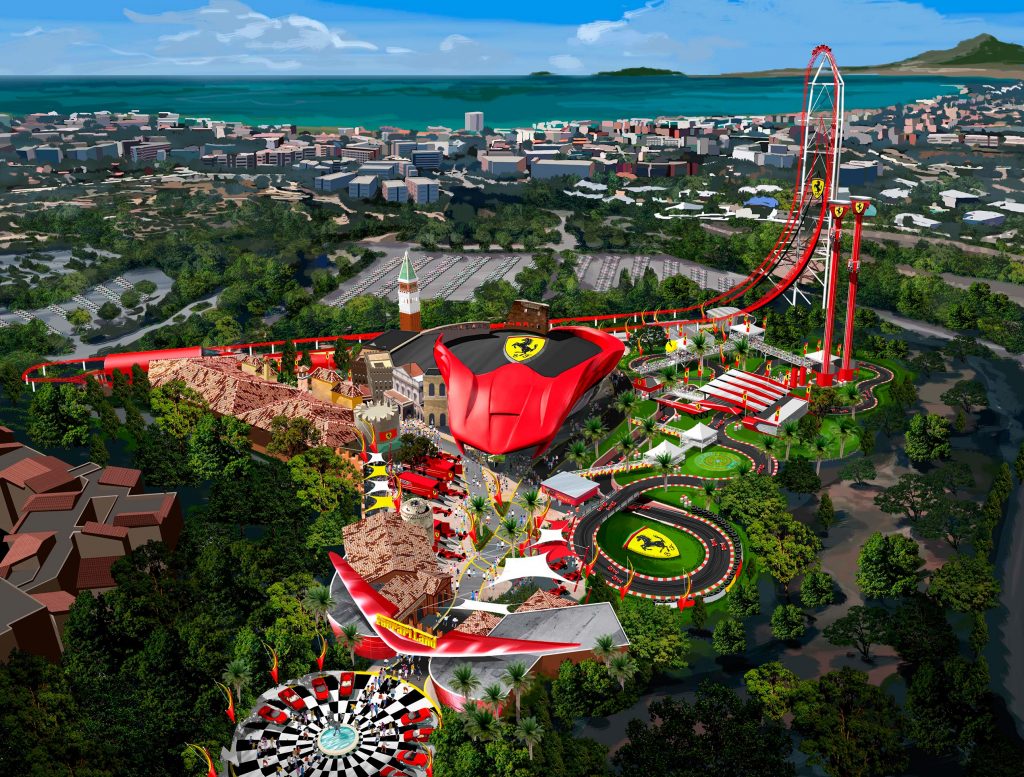 Ferrari World สวนสนุกใหม่เตรียมเปิดเอาใจคนชอบความแรง