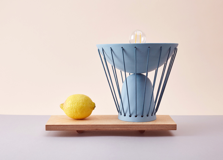 ELASTIC LIGHTS โคมไฟที่ผสานสองวัสดุเข้าไว้ด้วยกัน