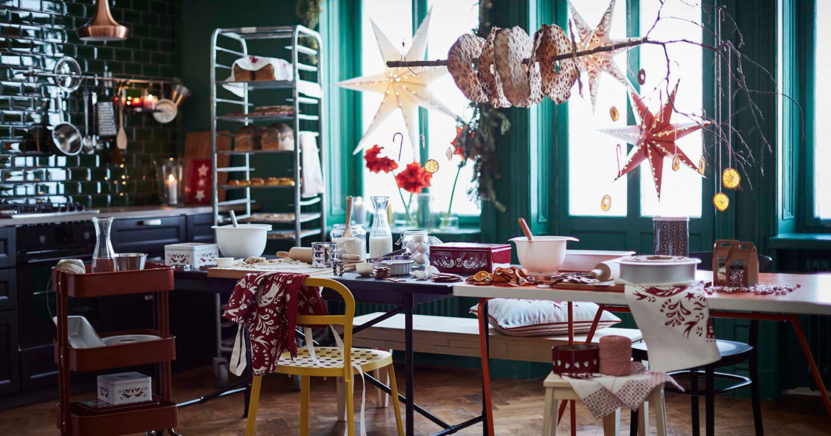 IKEA VINTER 2016 ของแต่งบ้านต้อนรับคริสต์มาสและปีใหม่สไตล์สวีเดน