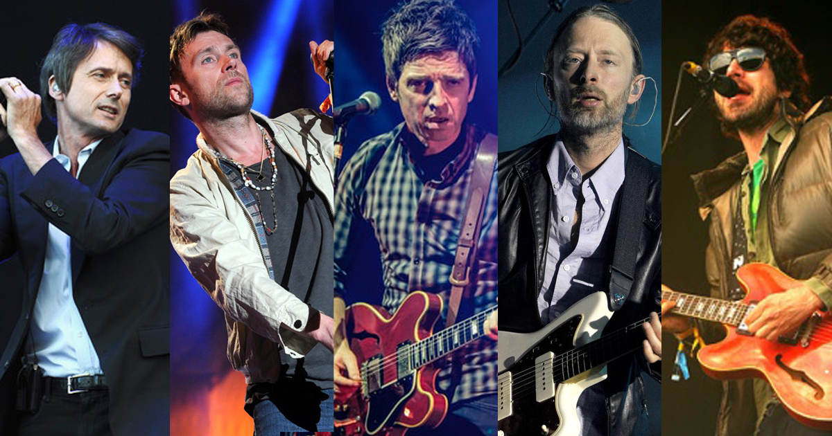 10 อัลบั้ม Britpop ที่ดีที่สุดตลอดกาล