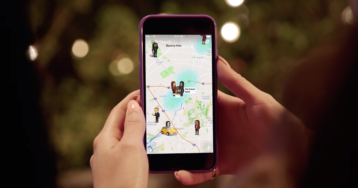 Snap Map ลูกเล่นใหม่ที่ไม่ก็อปใครจาก Snapchat - FAVFORWARD.COM