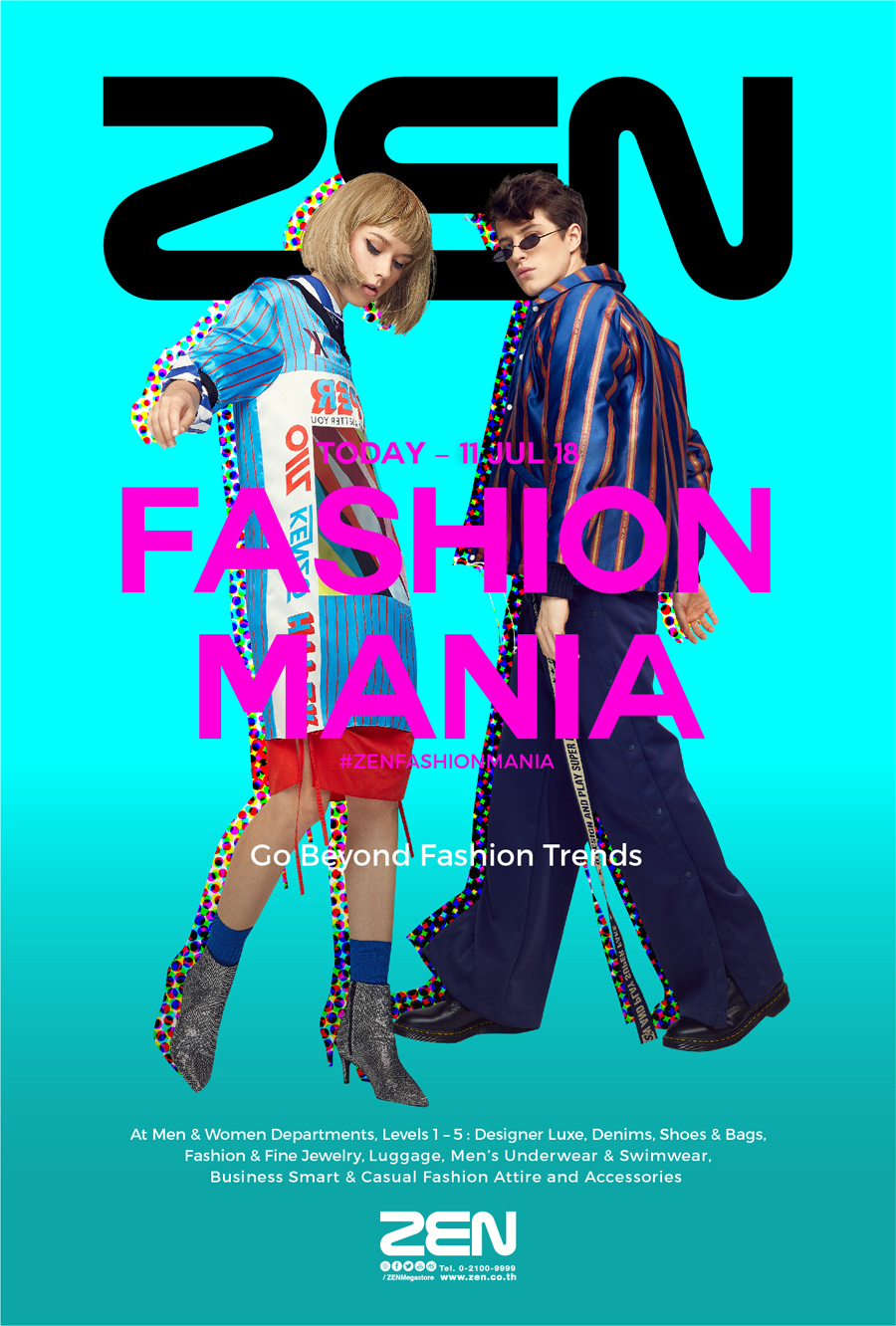 แฟชั่นนิสต้า อย่าพลาด! งาน “ ZEN Fashion Mania ” - Fav Forward